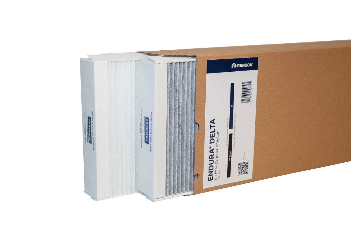 Endura® Delta KIT: filter carbon protection – Renson Webshop